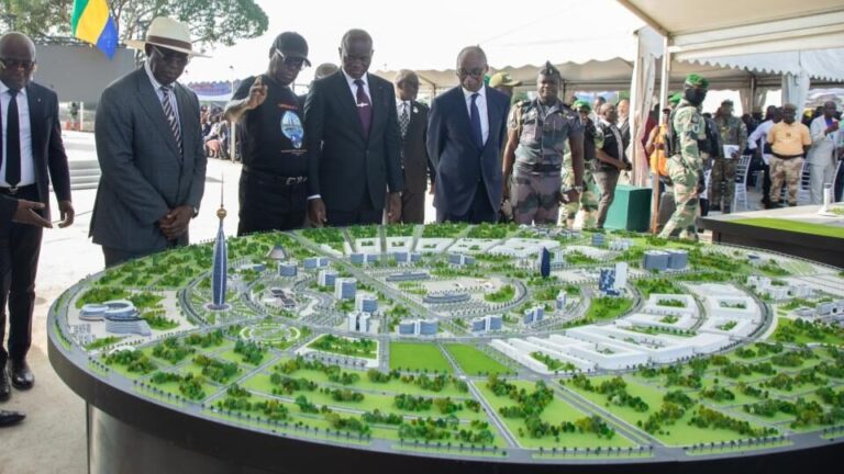Gabon : Oligui Nguema lance les travaux de Libreville 2 | Gabonmediatime.com | Actualités Gabon