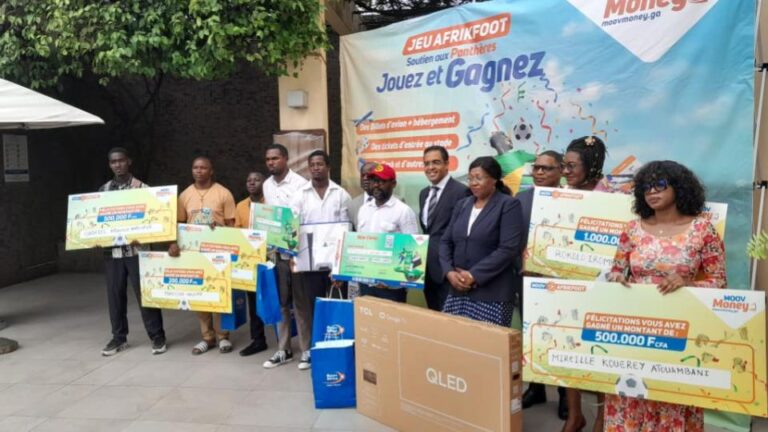 «Jeu Afrikfoot» : Moov Africa Gabon Télécom récompense la première ...