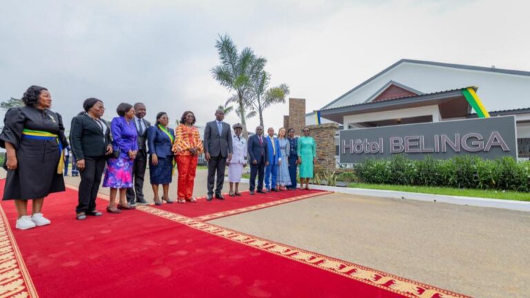 Makokou : Oligui Nguema inaugure l’hôtel Belinga | Gabonmediatime.com ...