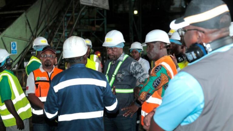 Ngounié : Pacôme Kossi découvre le modèle intégré d’Olam Palm Gabon ...